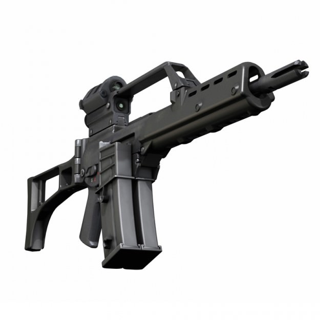 G36 Assault Rifle 3D model | CGTrader