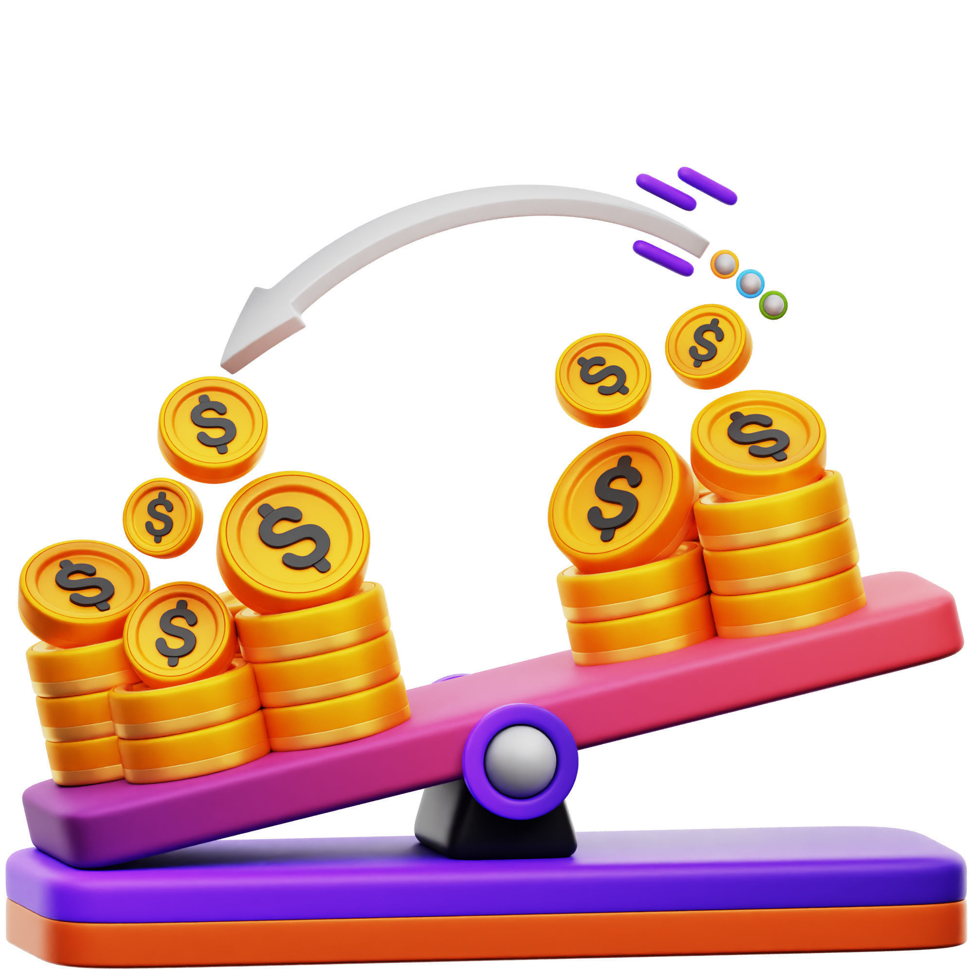 3D model Imbalance 3D Icon VR / AR / low-poly | CGTrader