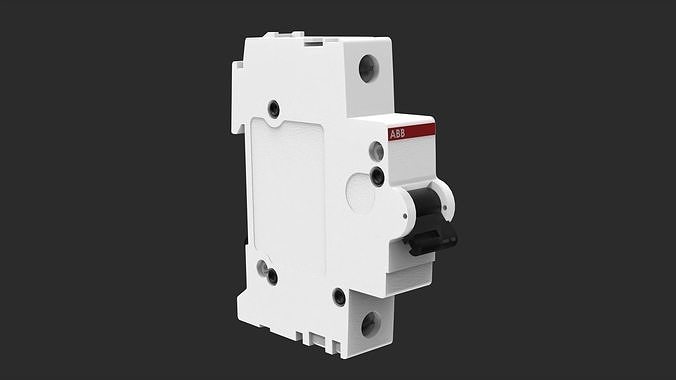 MCB Circuit 3D model | CGTrader