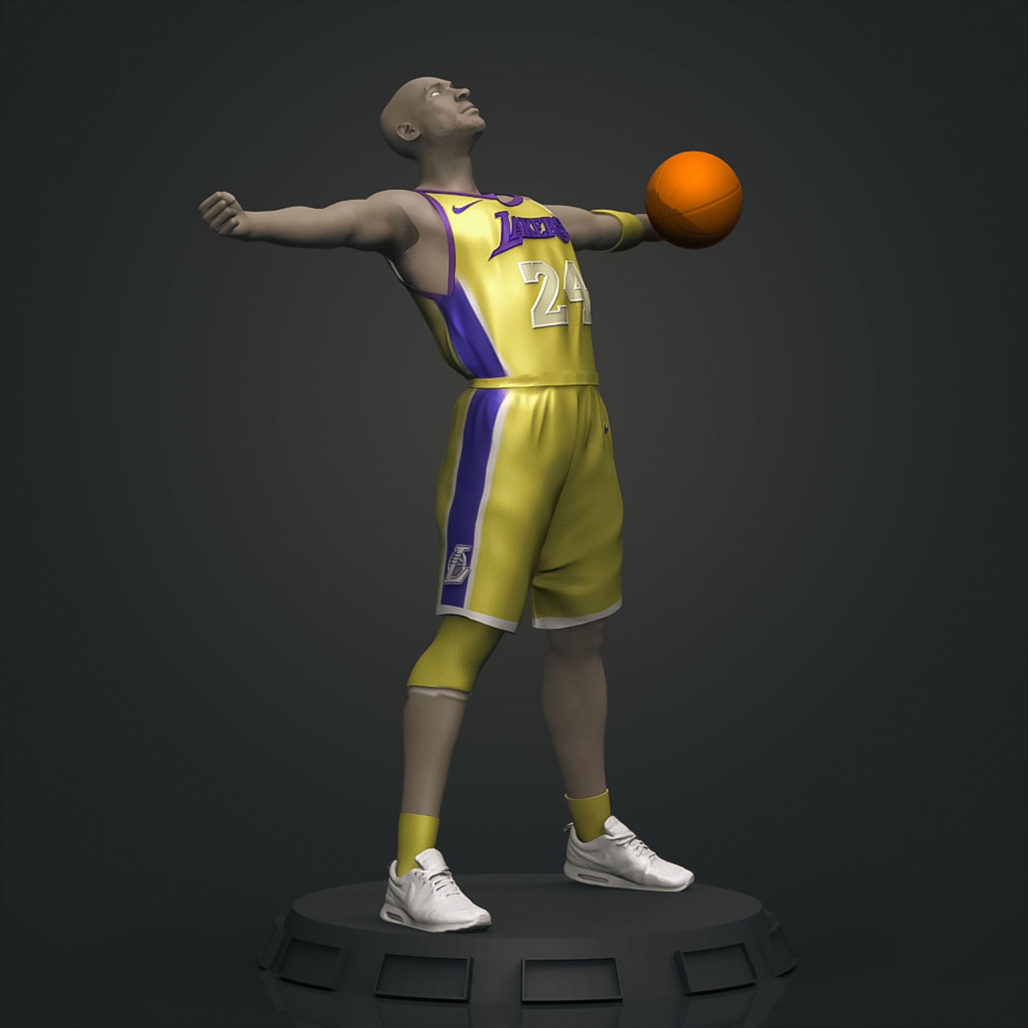 Kobe Bryant 3D Printable 9 3D model 3D printable | CGTrader