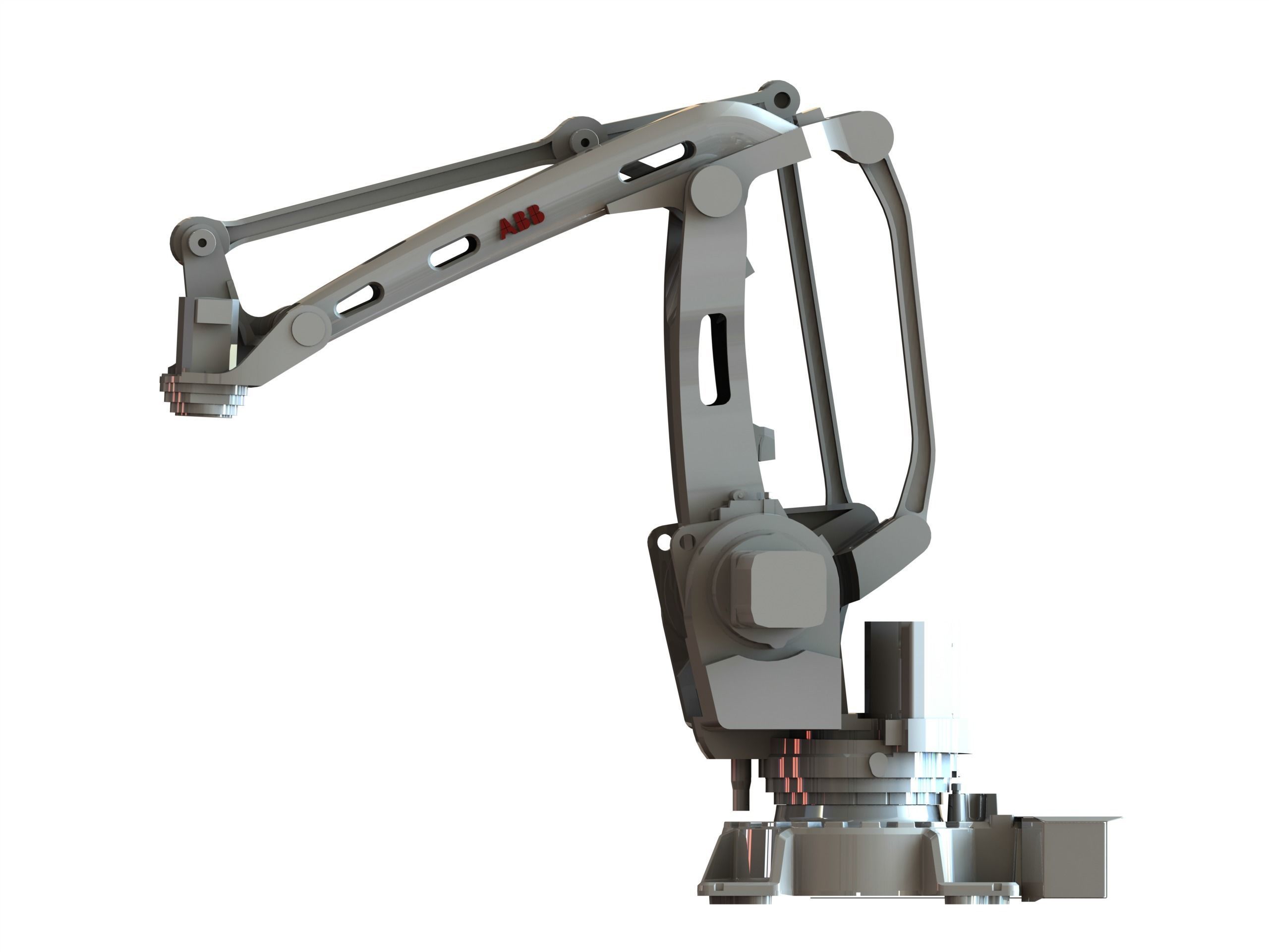 ABB Palletizer Robot IRB 460 3D model rigged | CGTrader