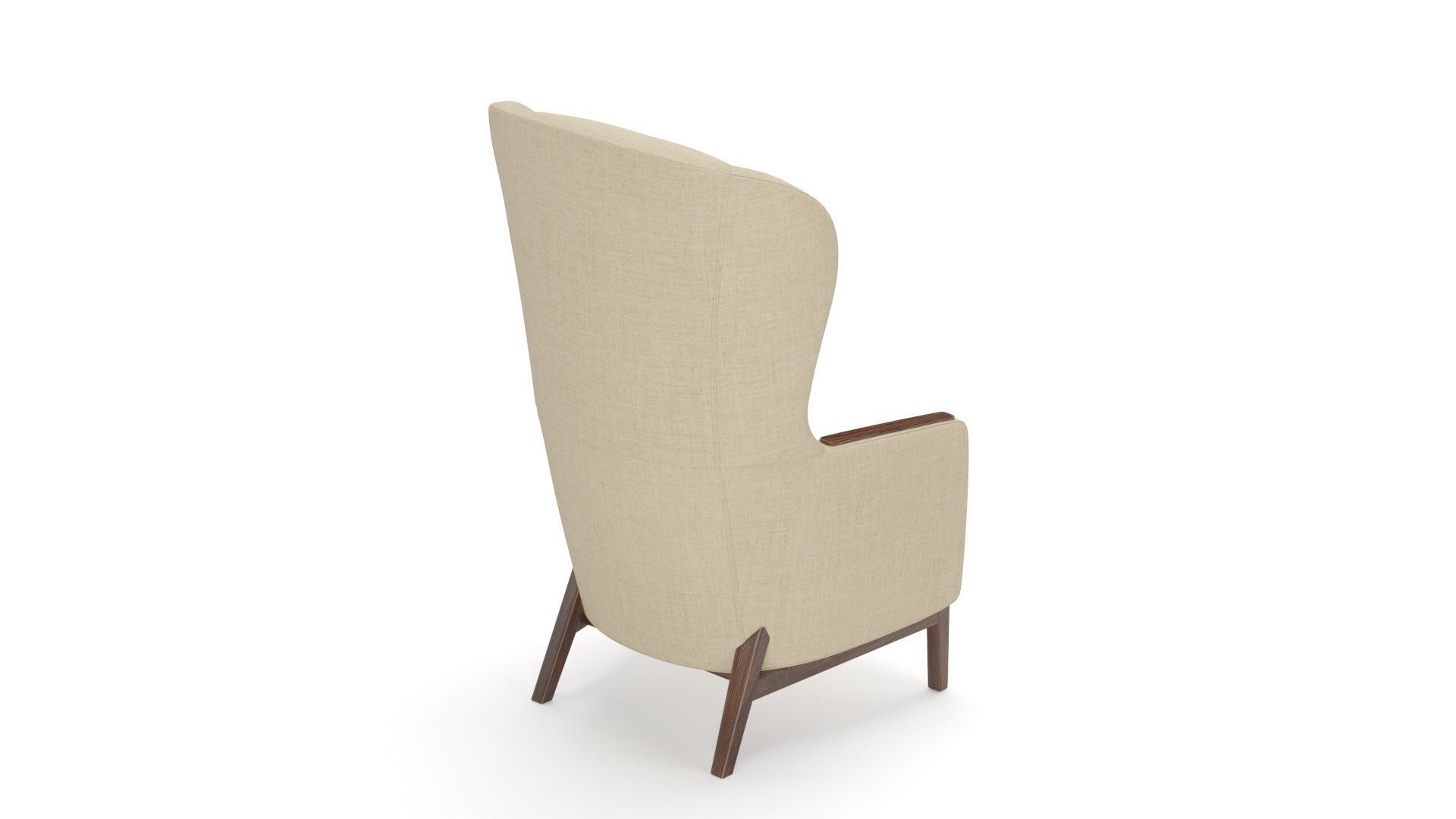 Ofs Ansel Lounge full hight back Chair 3D model | CGTrader