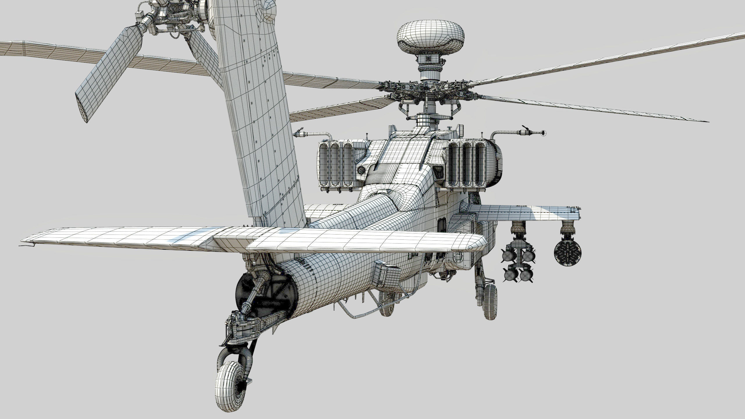 Ah64 Longbow Apache helicopter 3D model | CGTrader