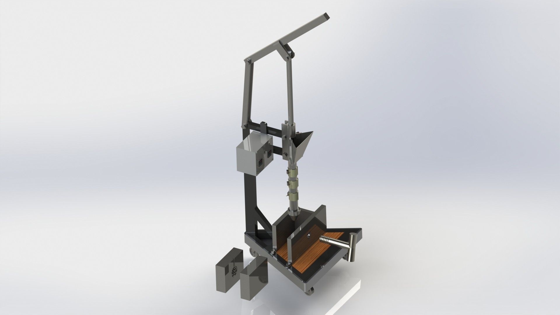 Injection Molding Machine -Mini 3D model animated rigged | CGTrader