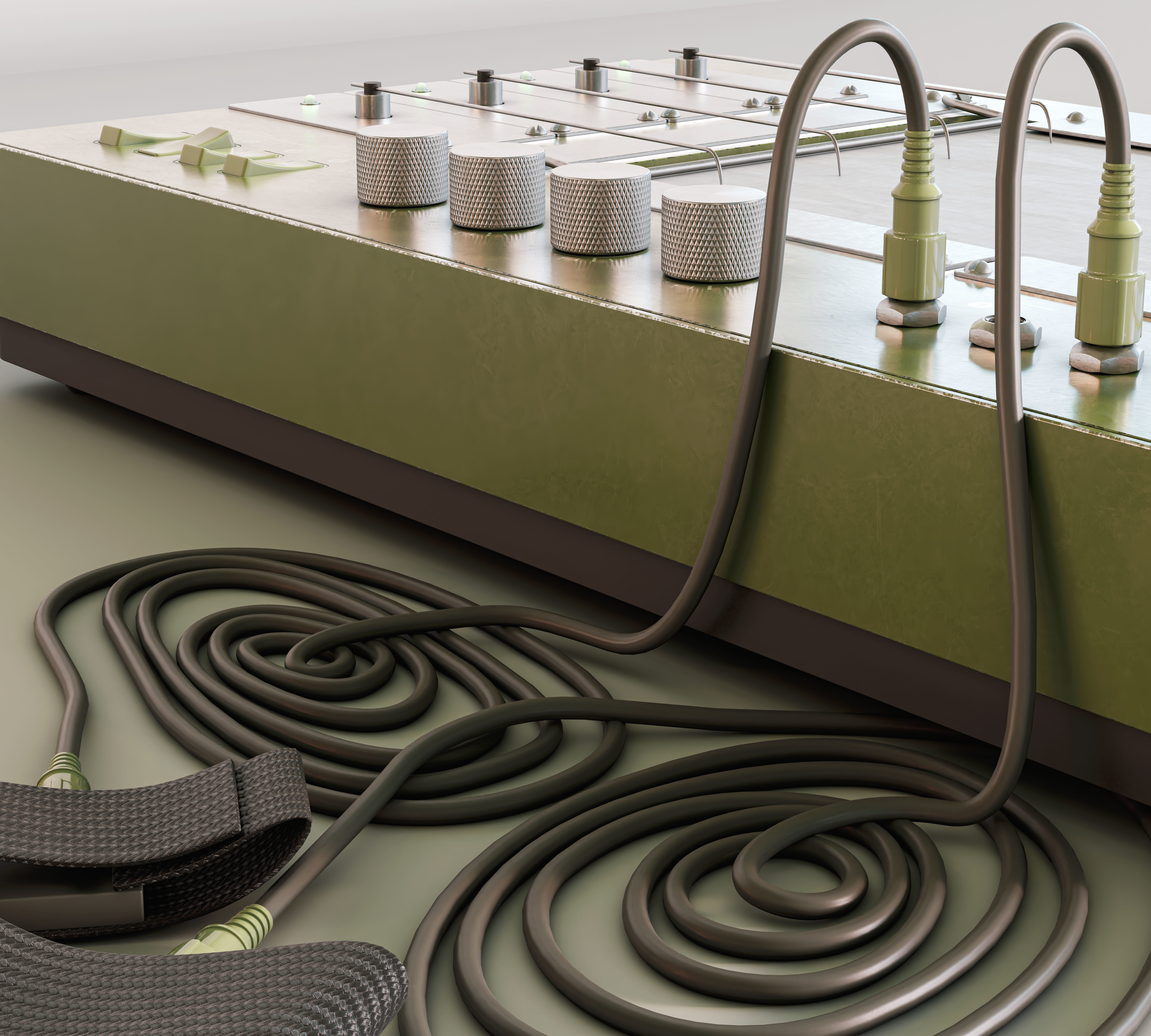 Polygraph Lie Detector Kit 3D model | CGTrader