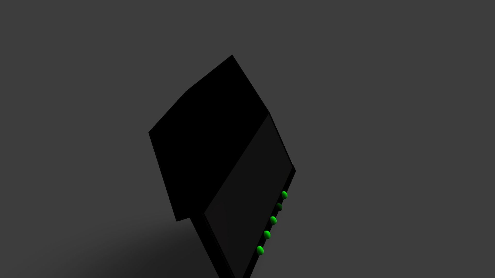 3D model Sample Modem Or Router like Vodafone Station VR / AR / low ...