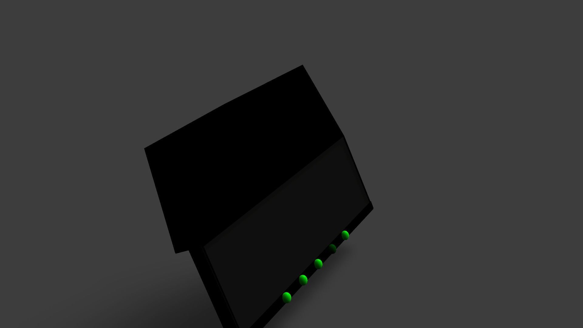 3D model Sample Modem Or Router like Vodafone Station VR / AR / low ...