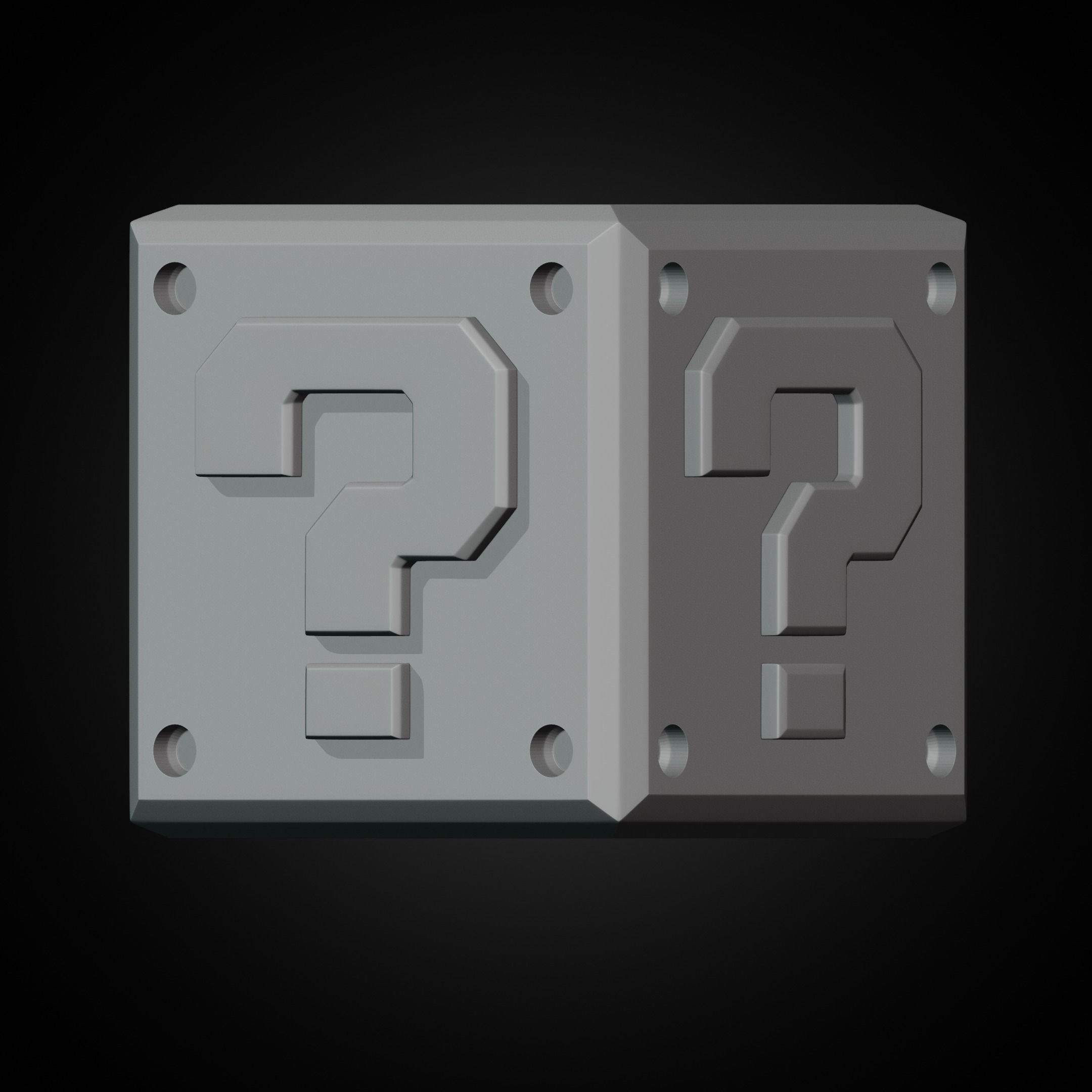 Super Mario Bros Movie Question Block 3D model 3D printable | CGTrader