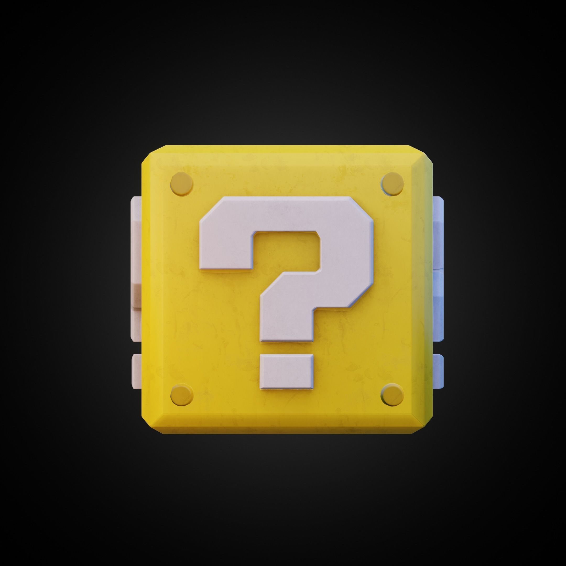 Super Mario Bros Movie Question Block 3D model 3D printable | CGTrader