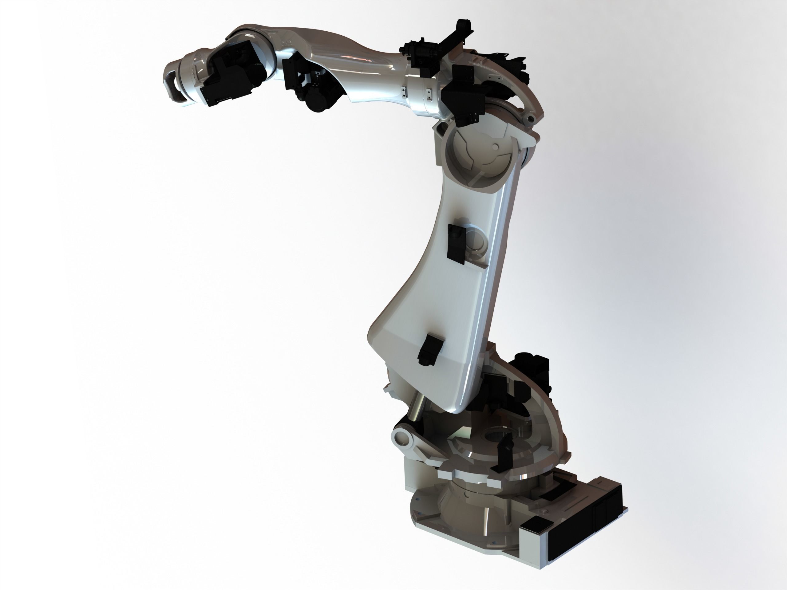 NACHI Spot Welding Robot SRA100H 3D model rigged | CGTrader