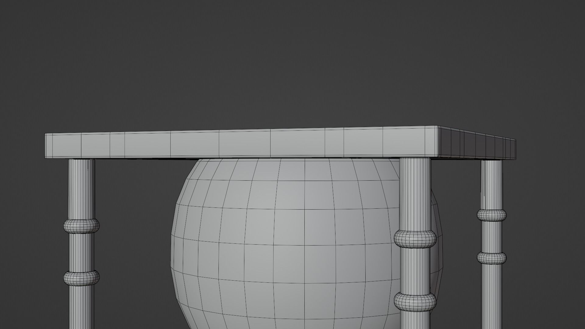 3D model Hourglass - Sun Wukong Staff VR / AR / low-poly | CGTrader