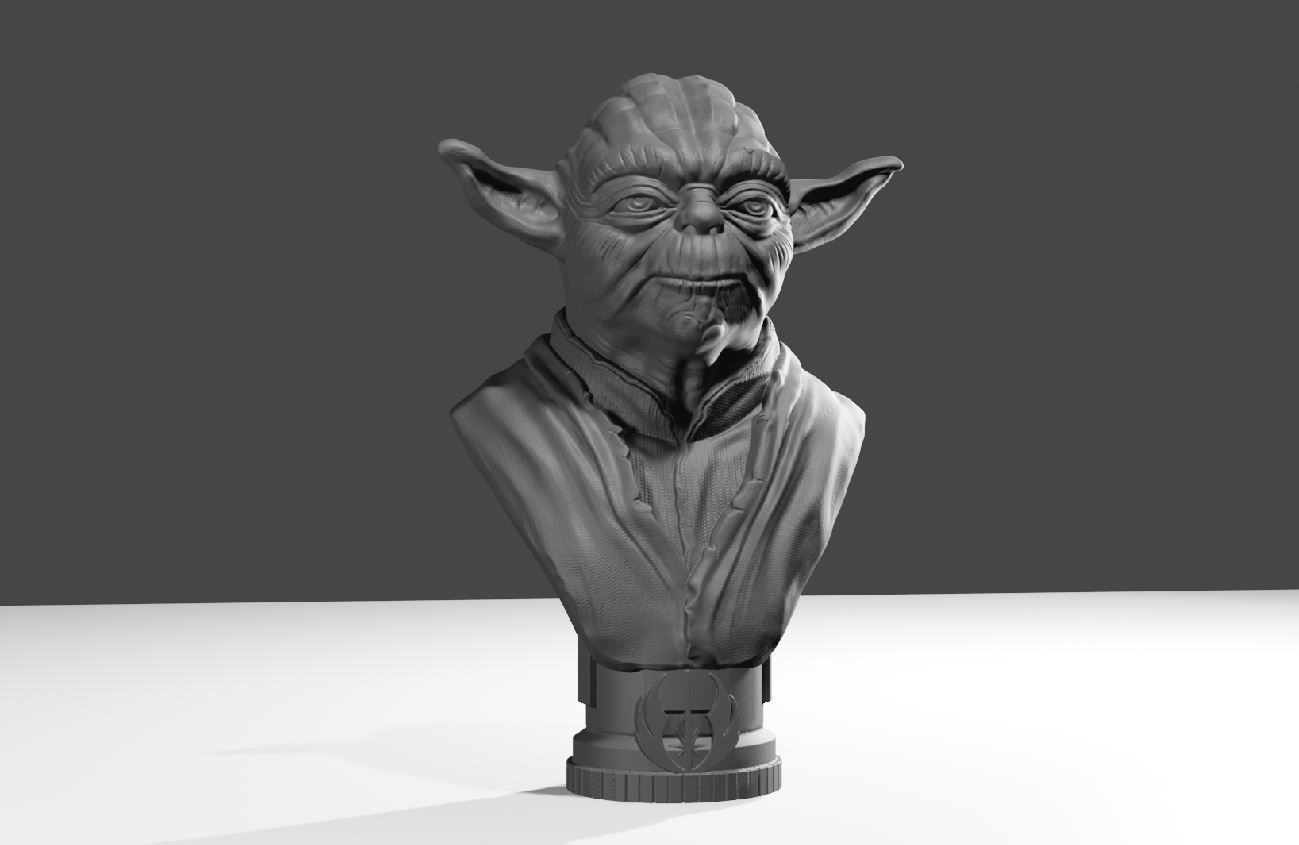 Master Yoda Star wars 3D model 3D printable | CGTrader