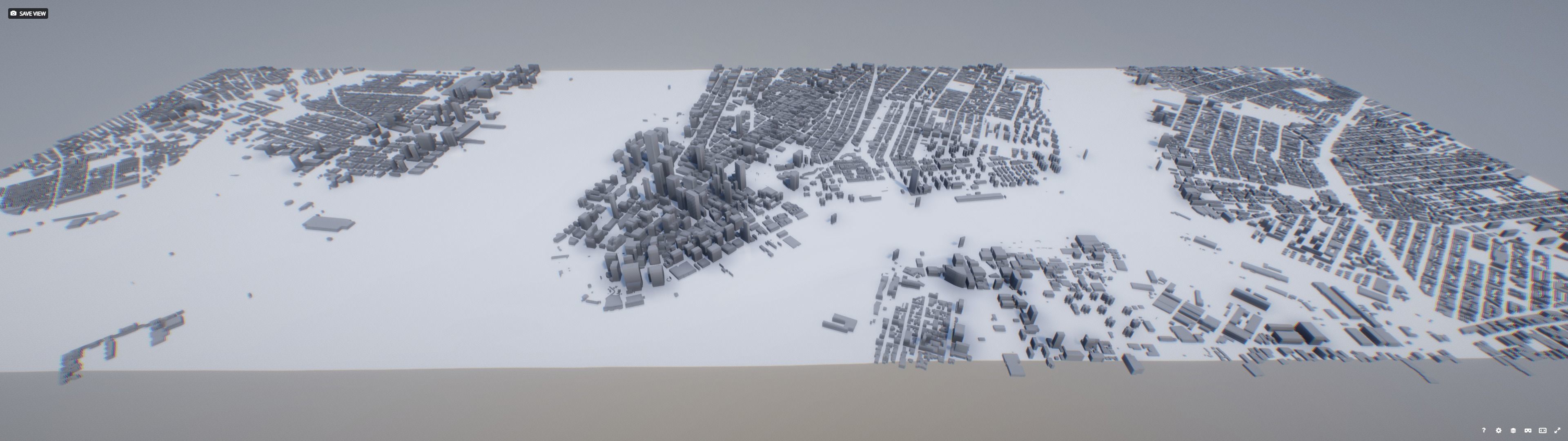 New York lower Manhattan OSM free 3D model | CGTrader