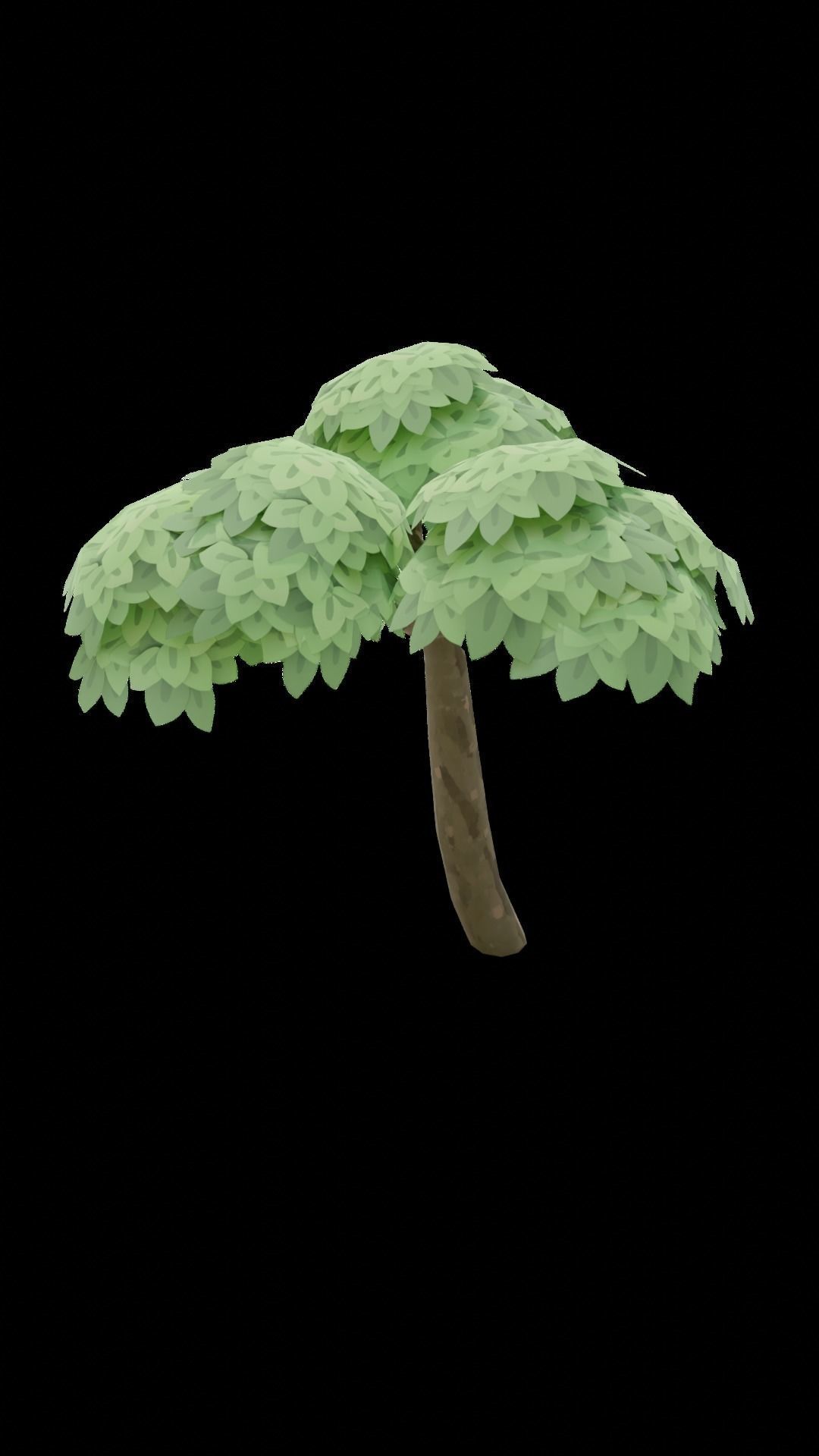 3D model 10 Stylized low poly trees VR / AR / low-poly | CGTrader