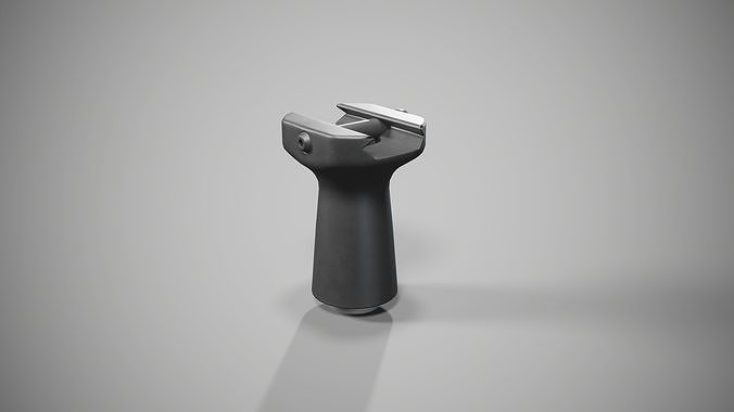 Knight arms foregrip frontgip low poly 3d model free VR / AR / low-poly ...