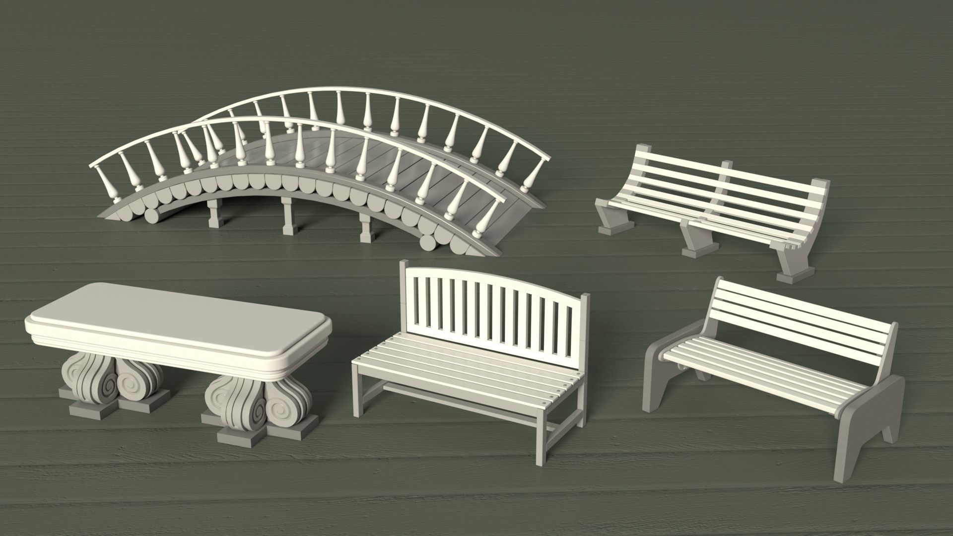 Environment Props - Collection 2 - 101 pieces 3D model | CGTrader