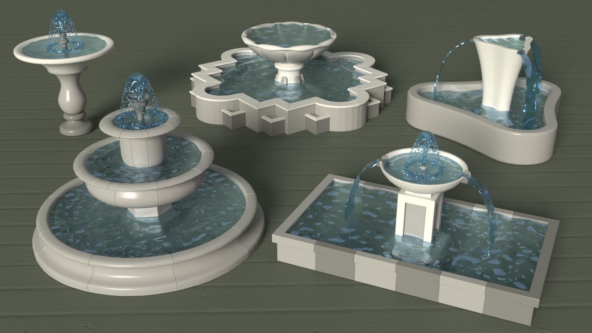 Environment Props - Collection 2 - 101 pieces 3D model | CGTrader