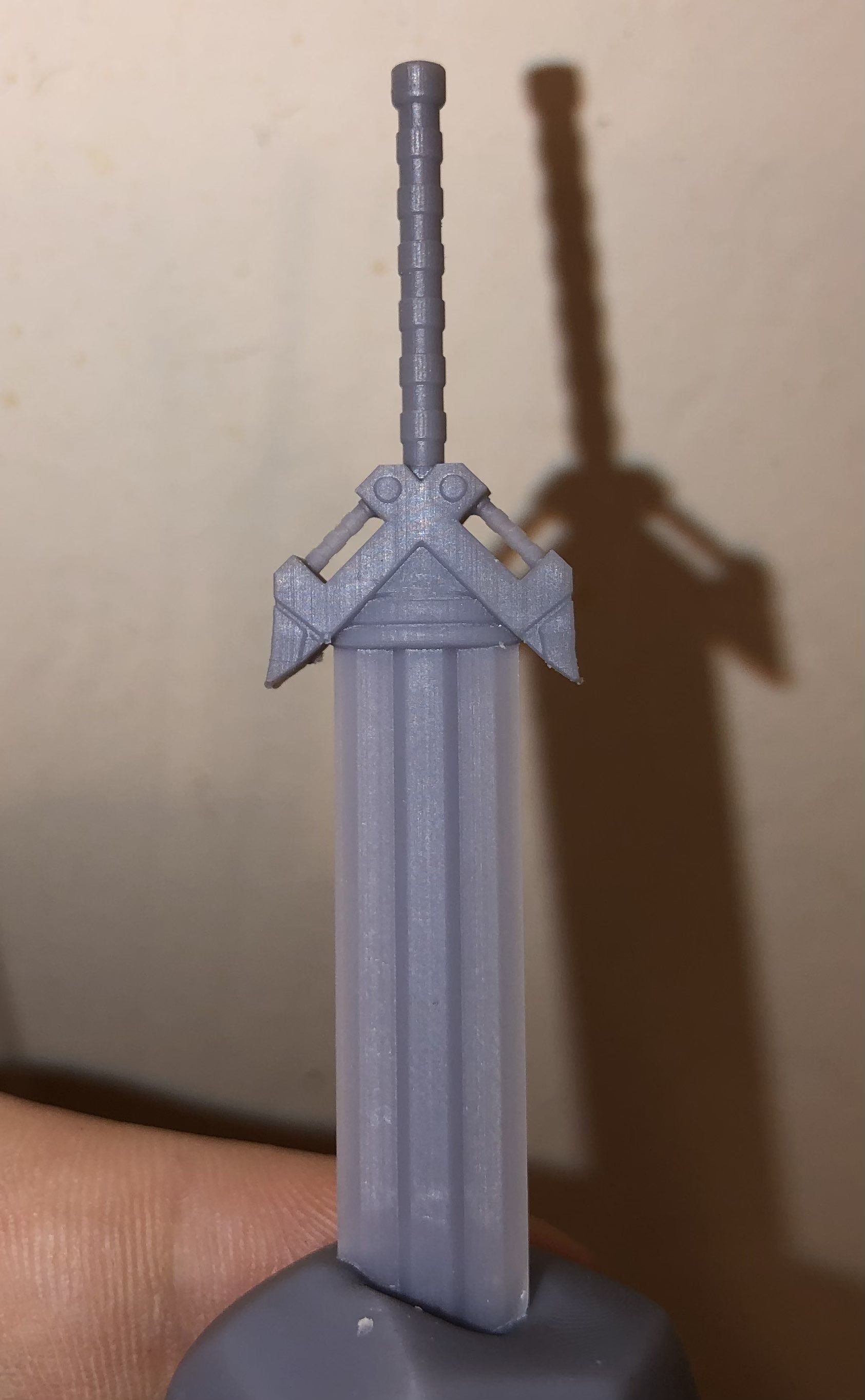 Victorious Greyman Sword in Stone - STL for Print 3D model 3D printable ...