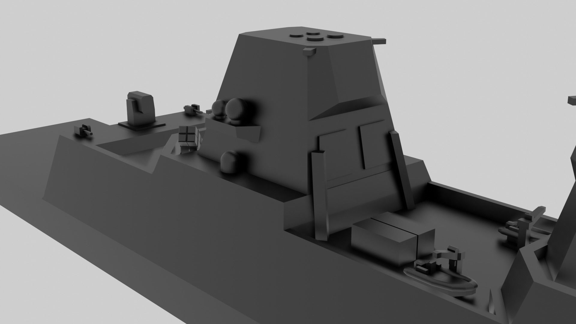 F126 class - Model for small scale printing 3D model 3D printable ...