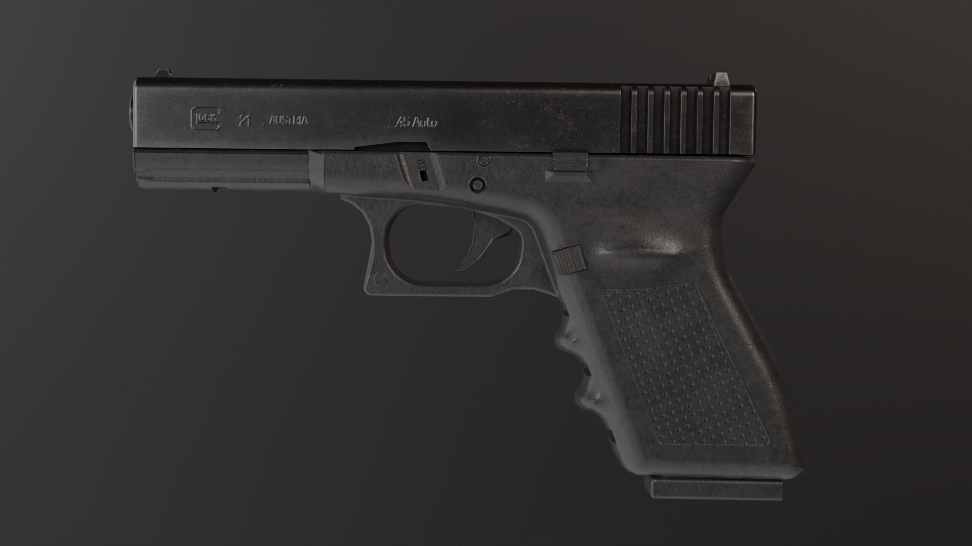 Glock 21 3D model | CGTrader