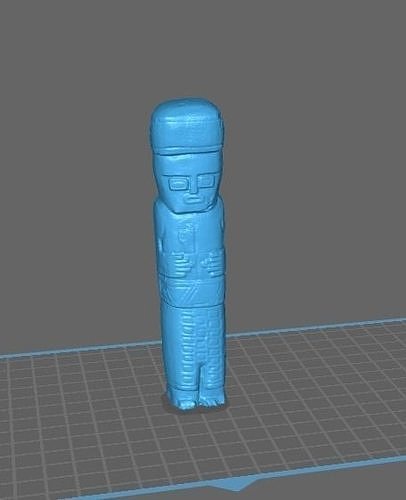 Tiwanaku personal statue 3D model 3D printable | CGTrader