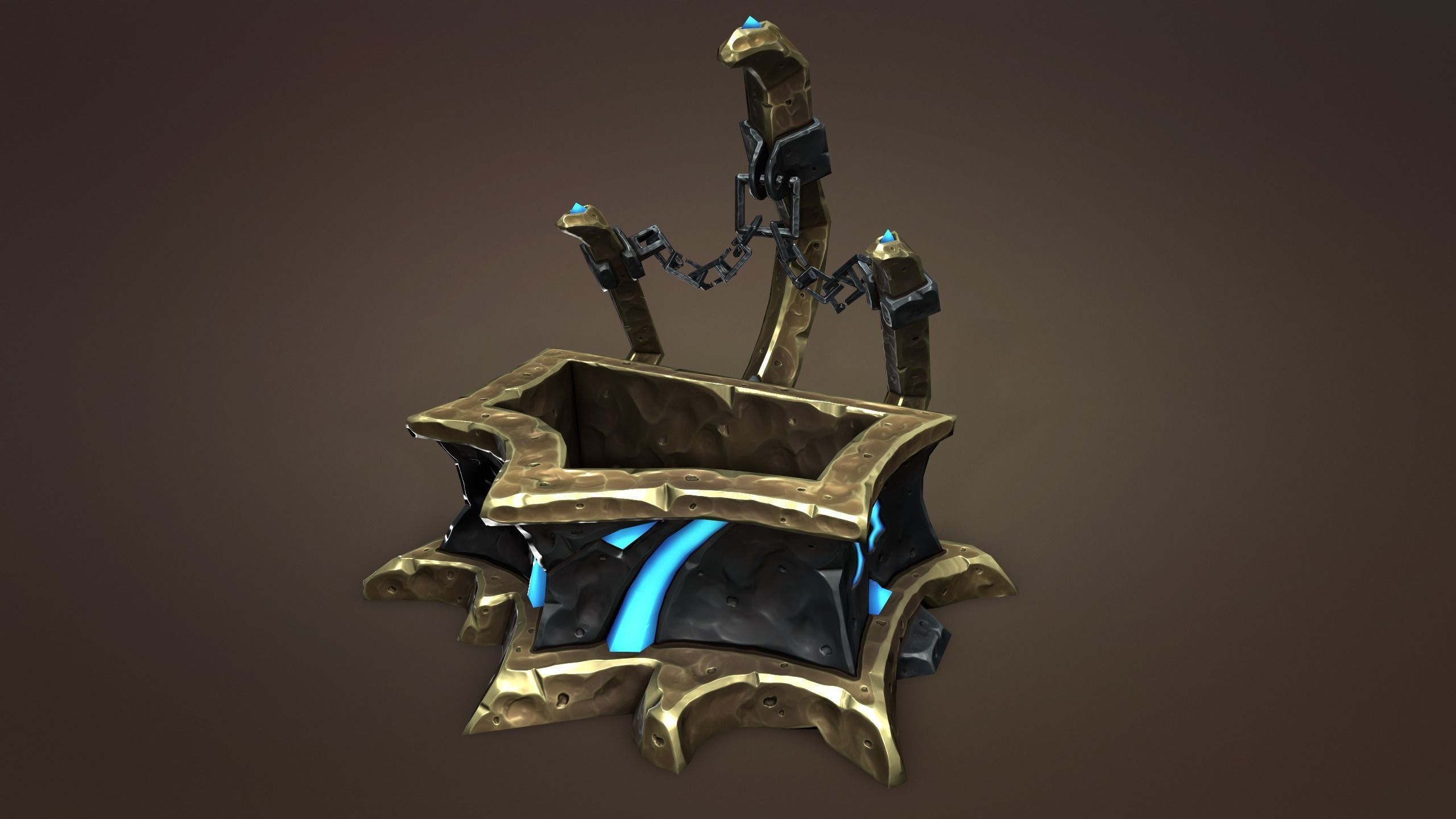 3D model Undead water tank VR / AR / low-poly | CGTrader