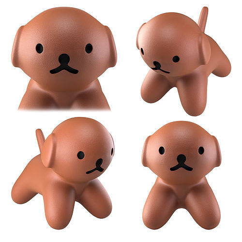 Snuffy Sitter 3D model | CGTrader