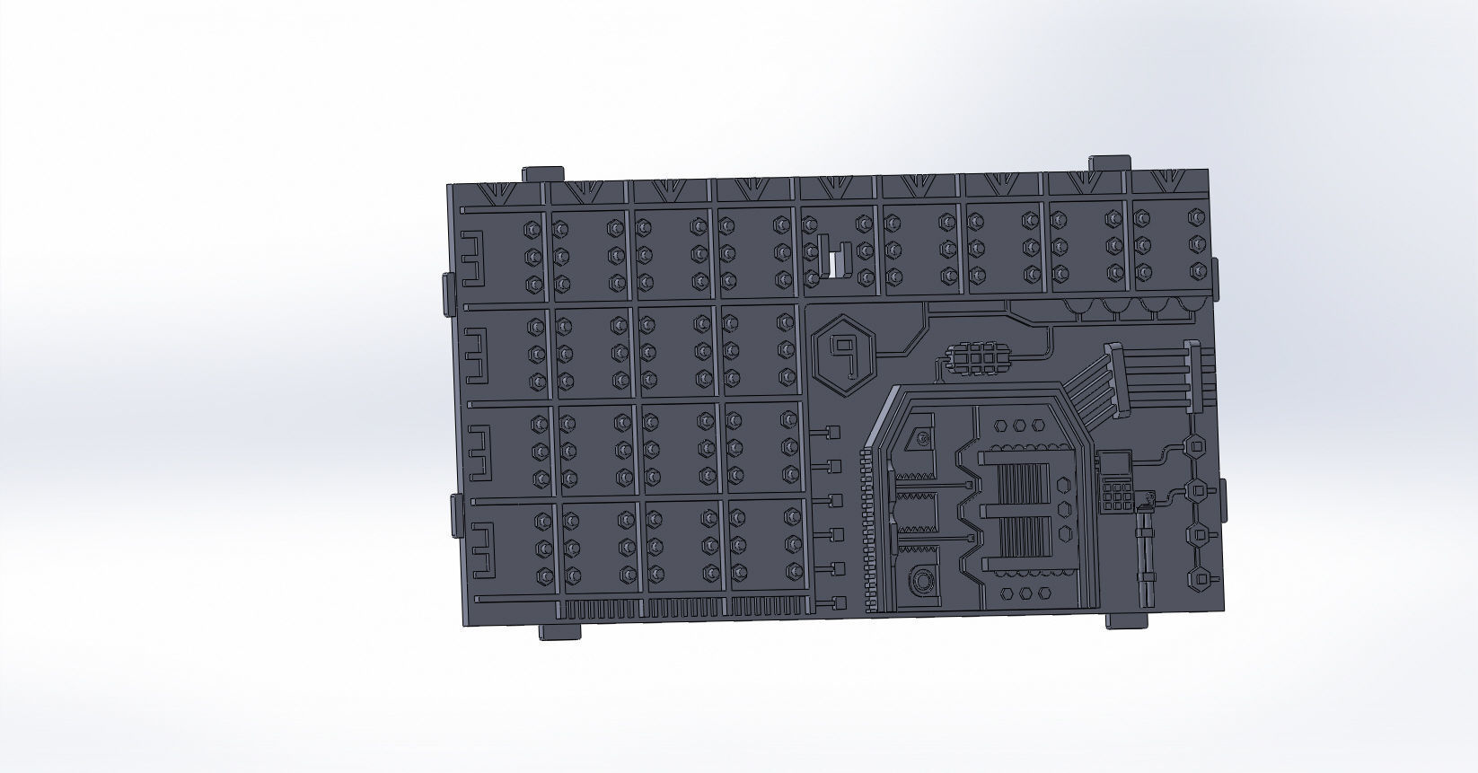 SCI-FI Display cabinet 3D model | CGTrader