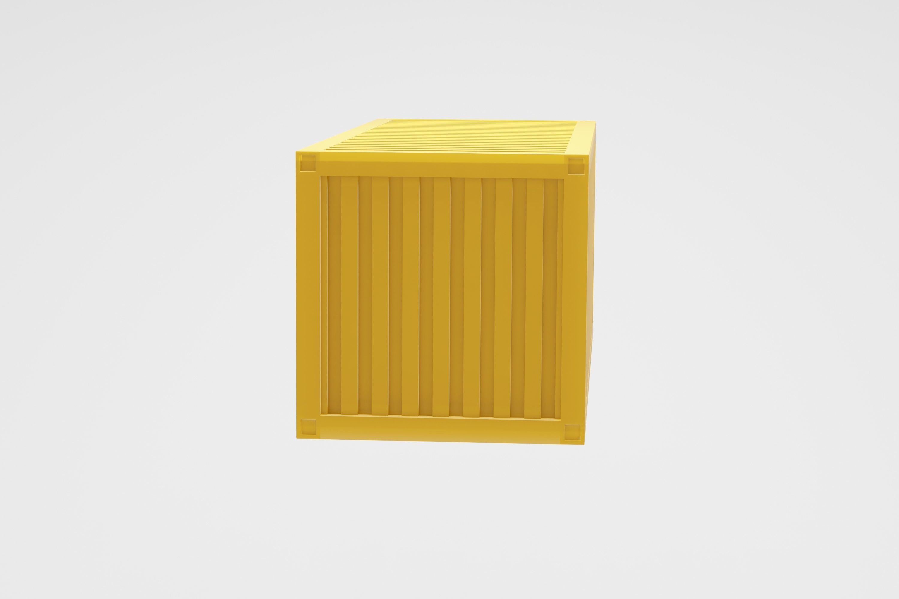 Shipping container 3D model | CGTrader