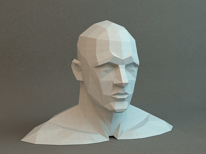 3D model Head lowpoly models VR / AR / low-poly | CGTrader
