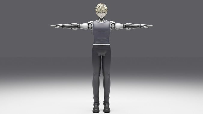 Genos - One Punch Man 3D model | CGTrader