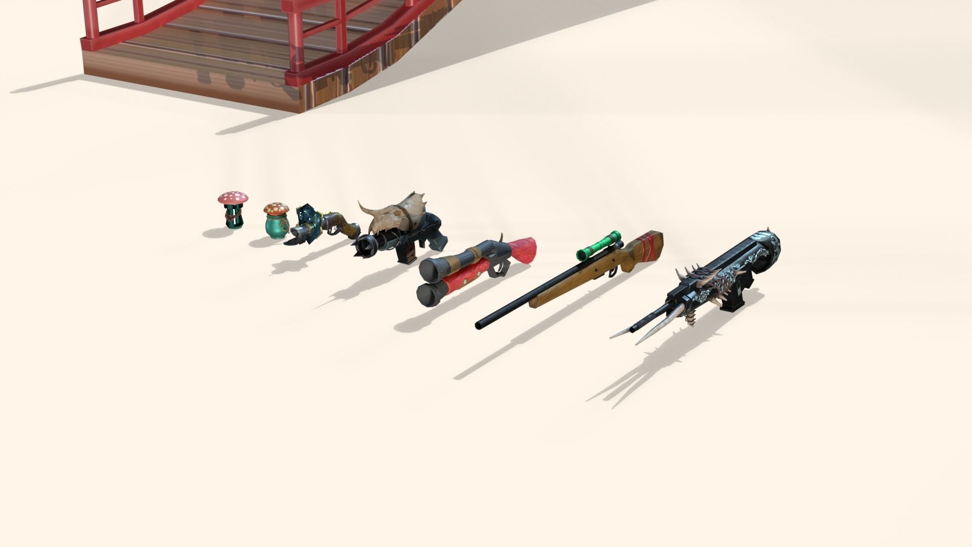 3D model Stylized Haven VR / AR / low-poly | CGTrader