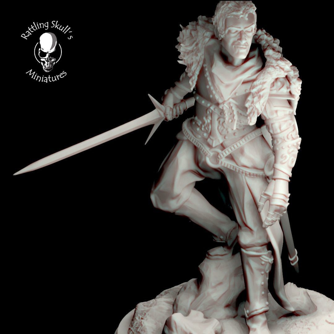 Knight 3D model 3D printable | CGTrader