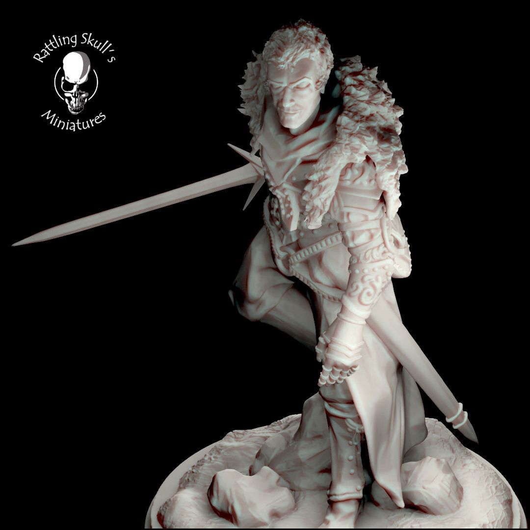 Knight 3D model 3D printable | CGTrader