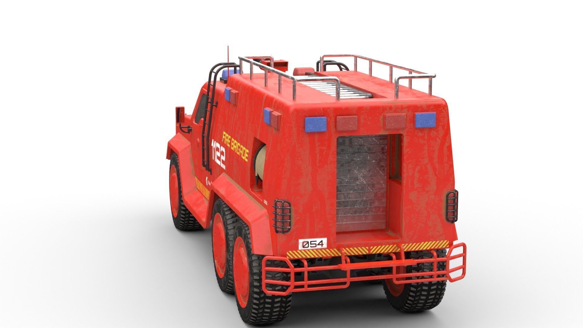 Old Fire Brigade 3D model | CGTrader