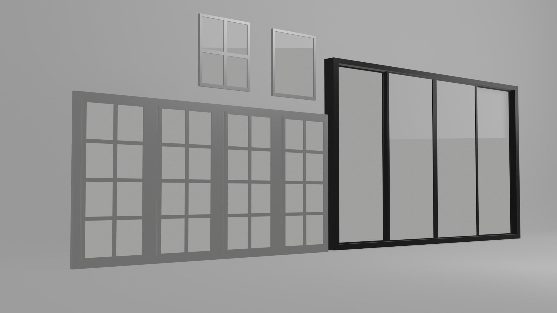 3D model 3D Window VR / AR / low-poly | CGTrader