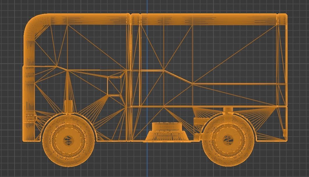 3D model Sci Fi kei truck VR / AR / low-poly | CGTrader