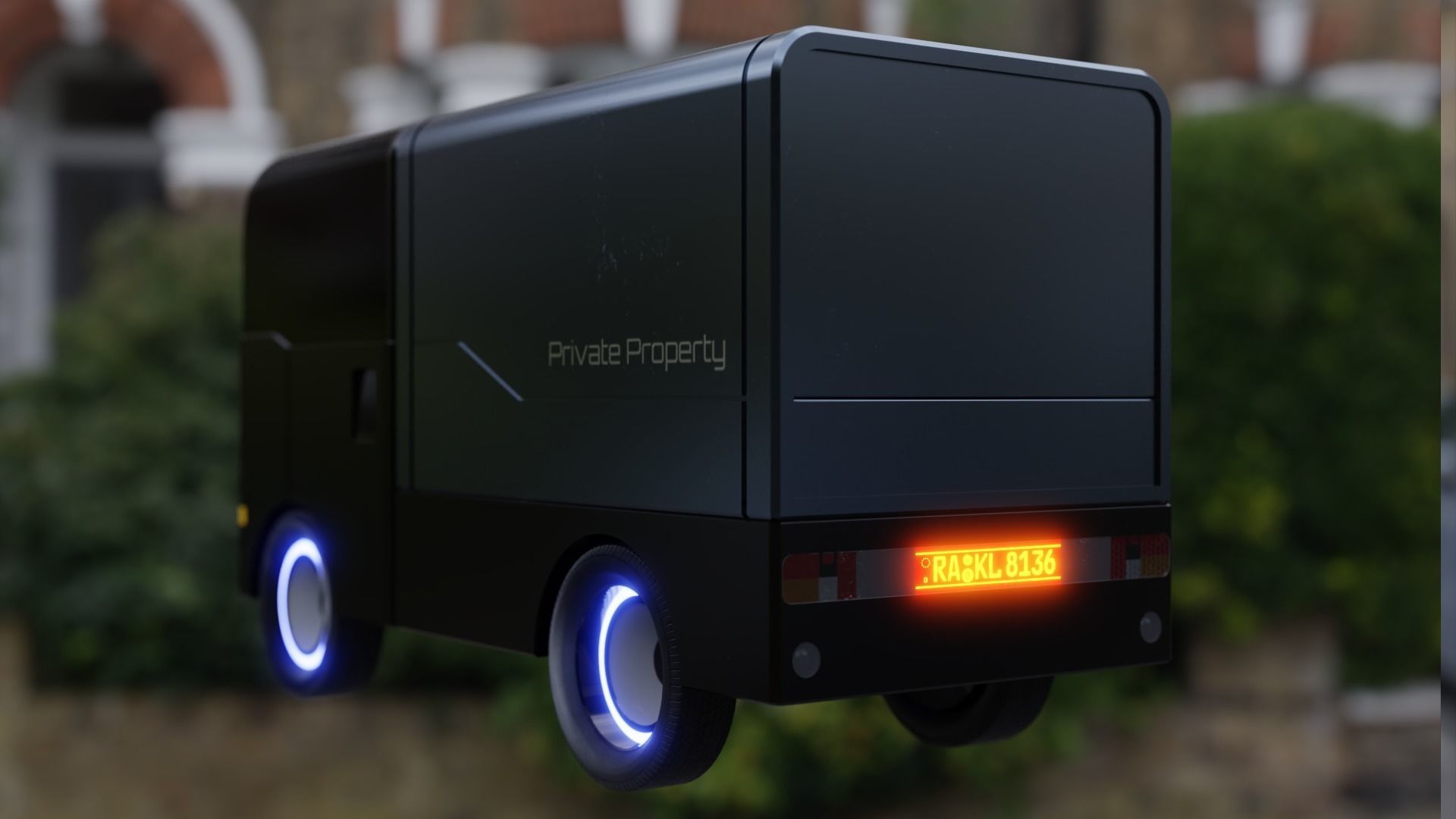 3D model Sci Fi kei truck VR / AR / low-poly | CGTrader