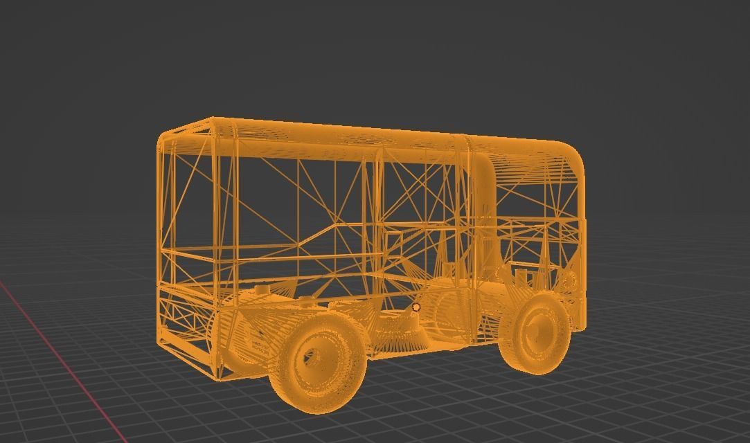 3D model Sci Fi kei truck VR / AR / low-poly | CGTrader