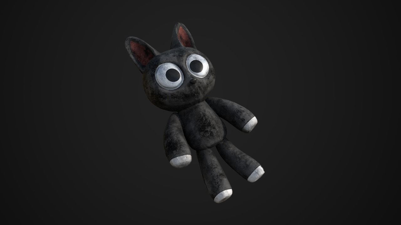 3D model Cat rag doll VR / AR / low-poly | CGTrader