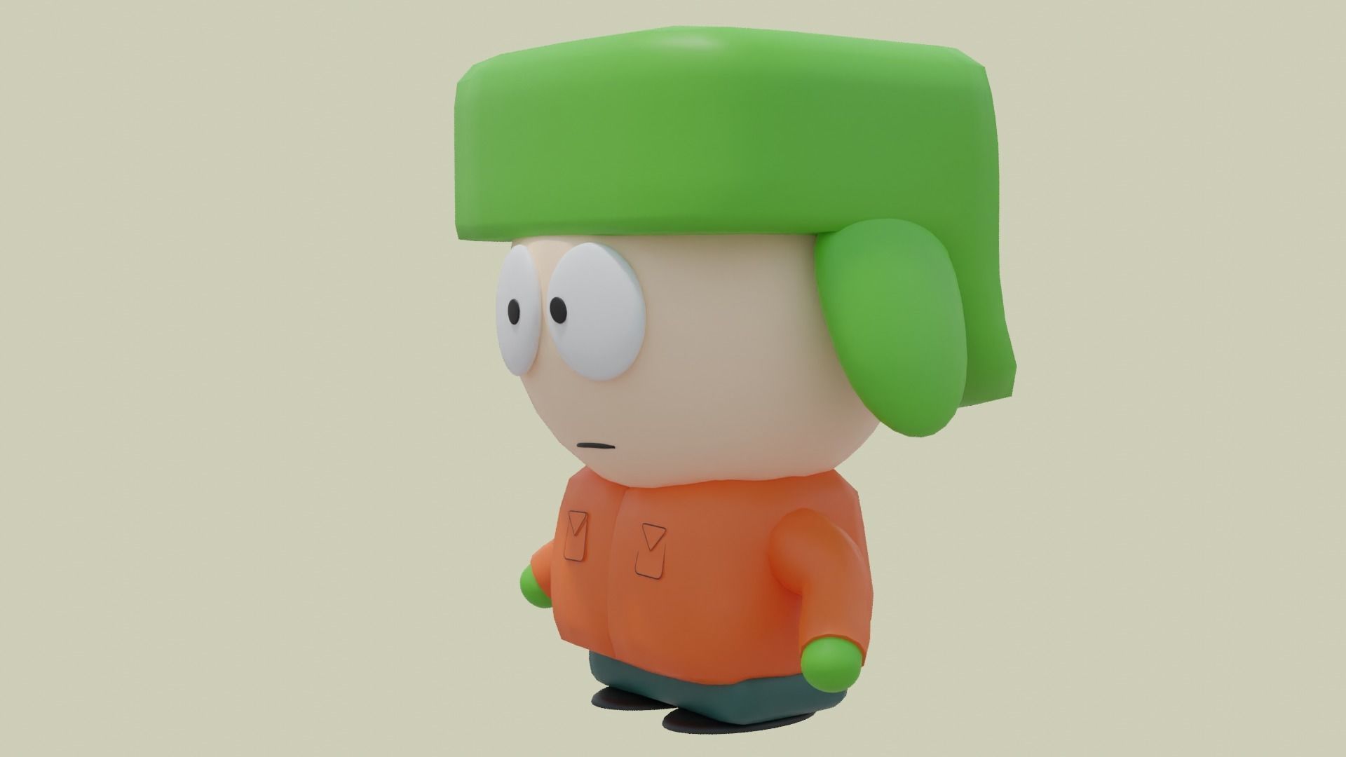 3D model Kyle Broflovski VR / AR / low-poly | CGTrader