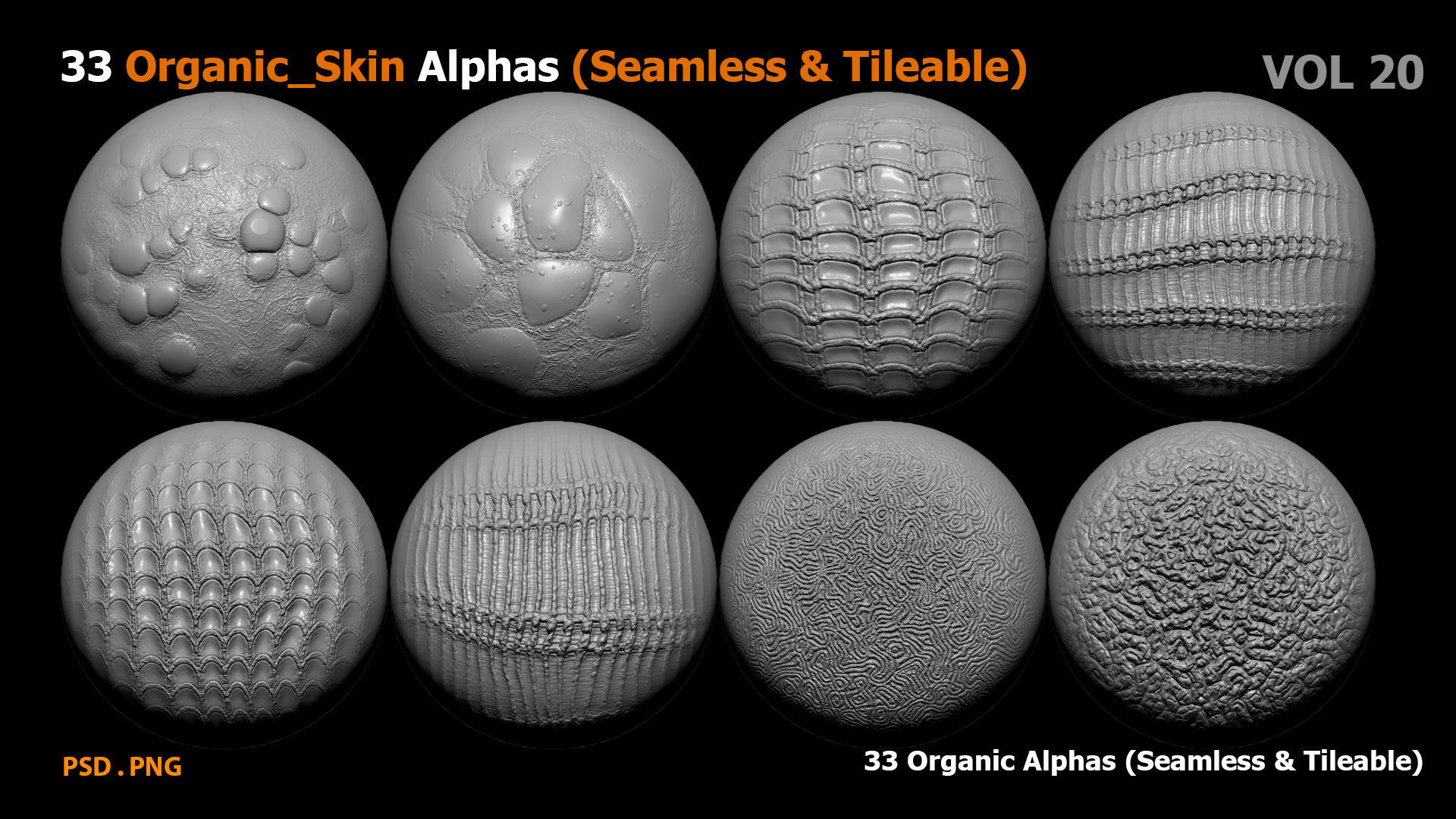 33 Organic Skin Alpha Texture | CGTrader