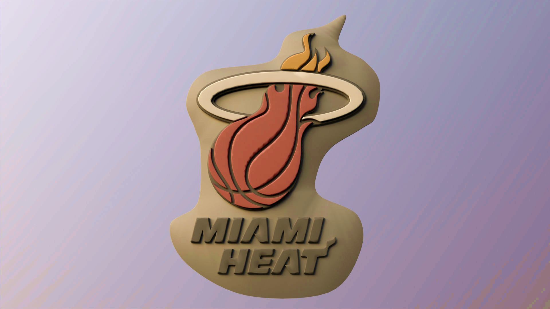 NBA All Teams Logos Printable and Renderable 3D model 3D printable ...