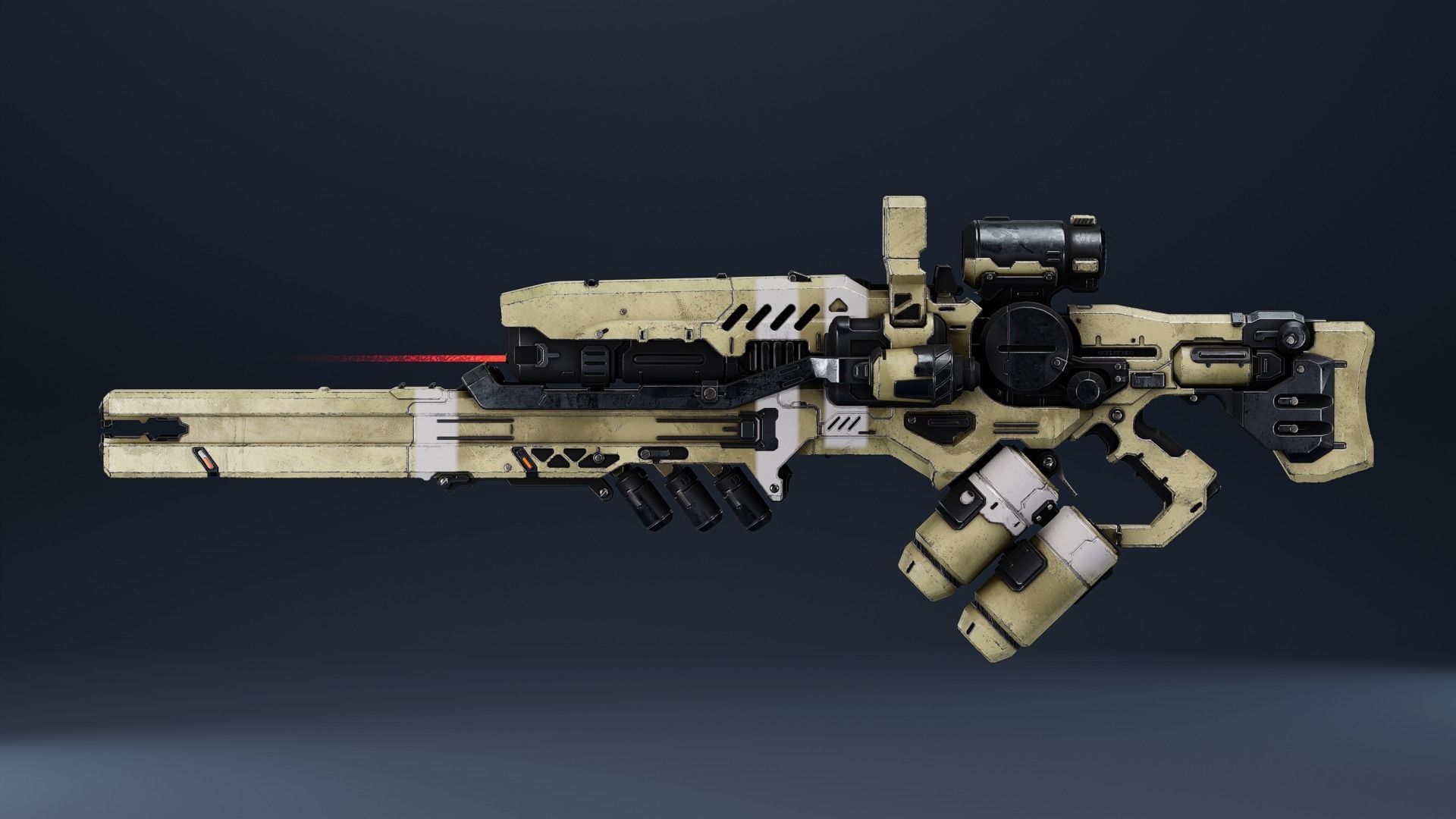 3D model Weapon Sci Fi Pack Vol 2 VR / AR / low-poly | CGTrader