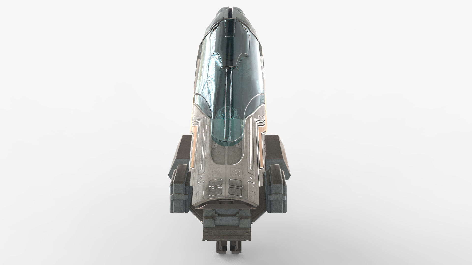 3D model Futuristic Sleep Pod VR / AR / low-poly rigged animated | CGTrader