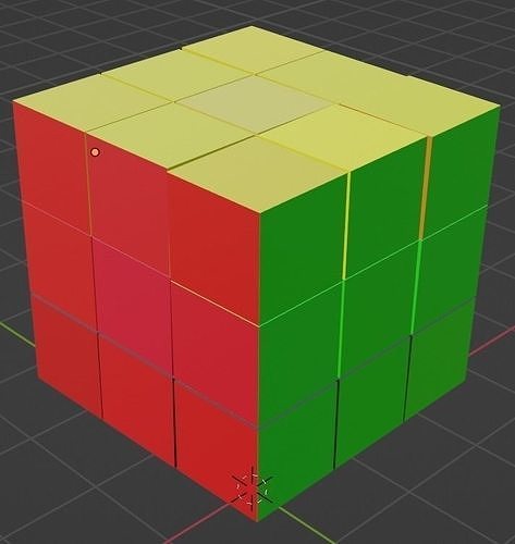 Rubiks Cube 3D Model 3D model | CGTrader