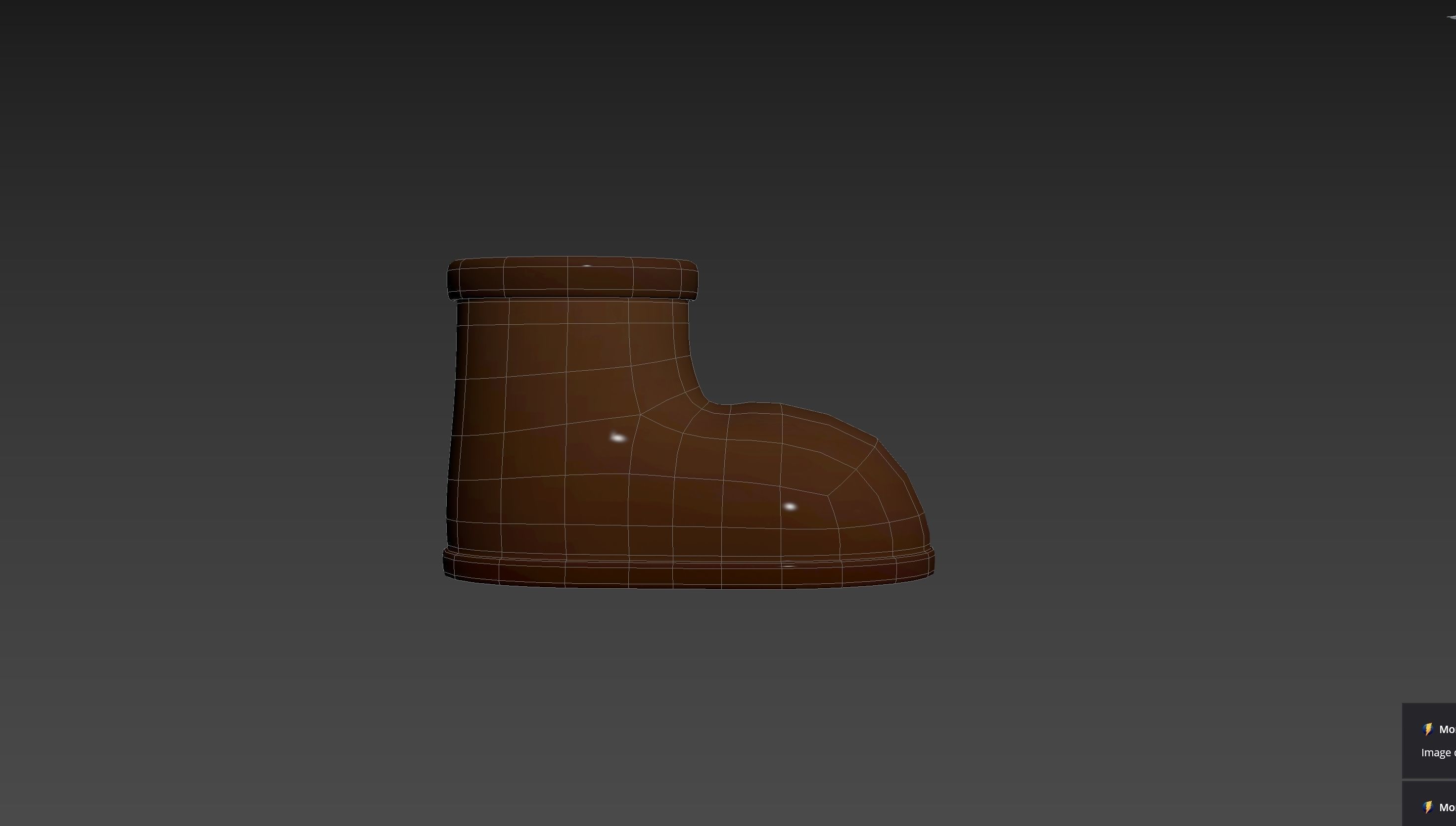 Prop244 Cartoon Boot 3D model | CGTrader