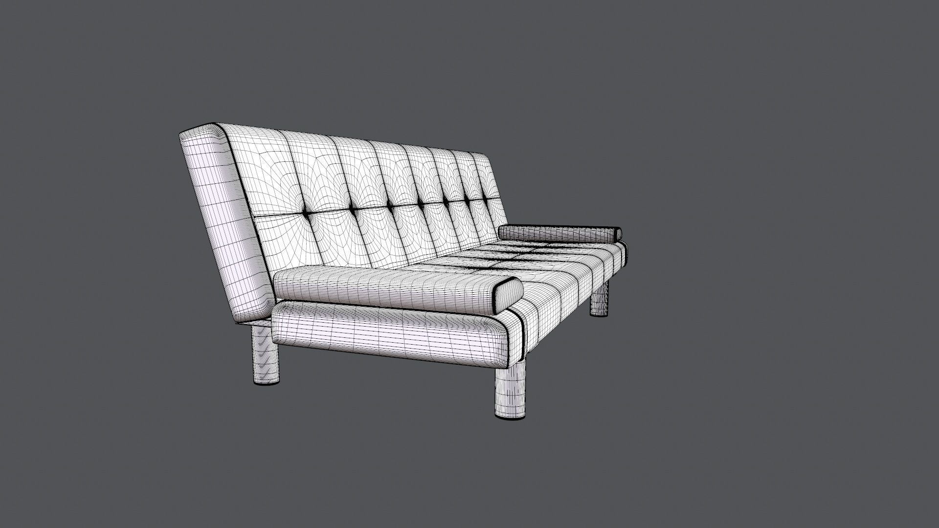 INLIFE Sofa Bed 3D model | CGTrader
