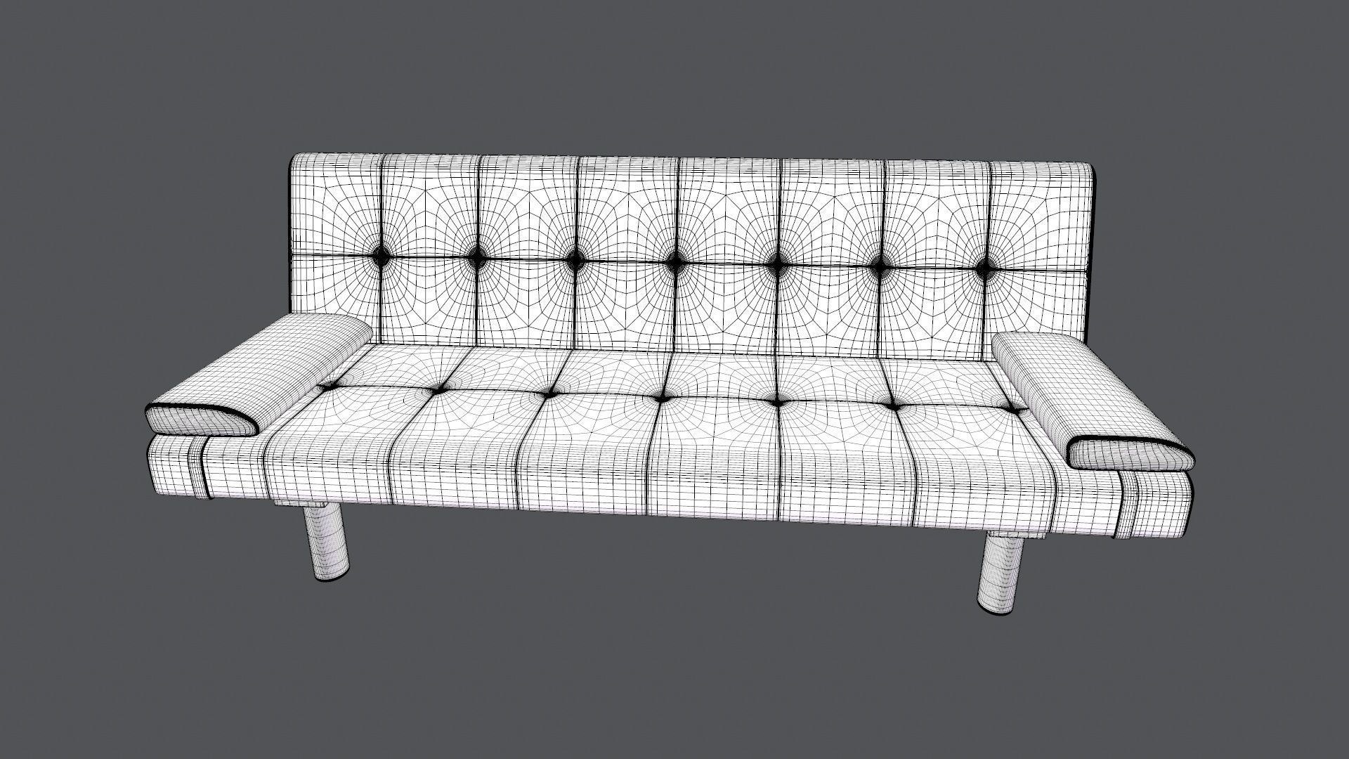 INLIFE Sofa Bed 3D model | CGTrader