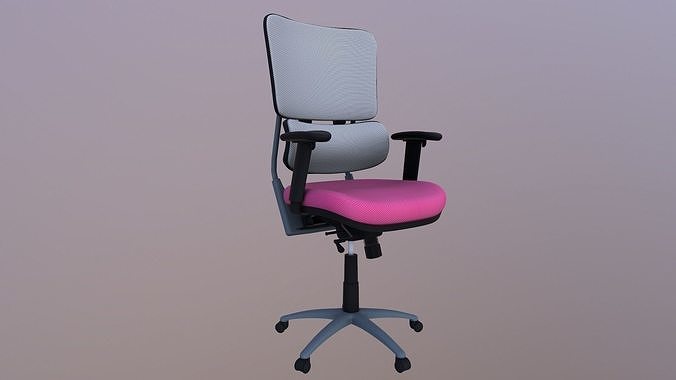 Manager Office Chair with Lumbar 3D model | CGTrader